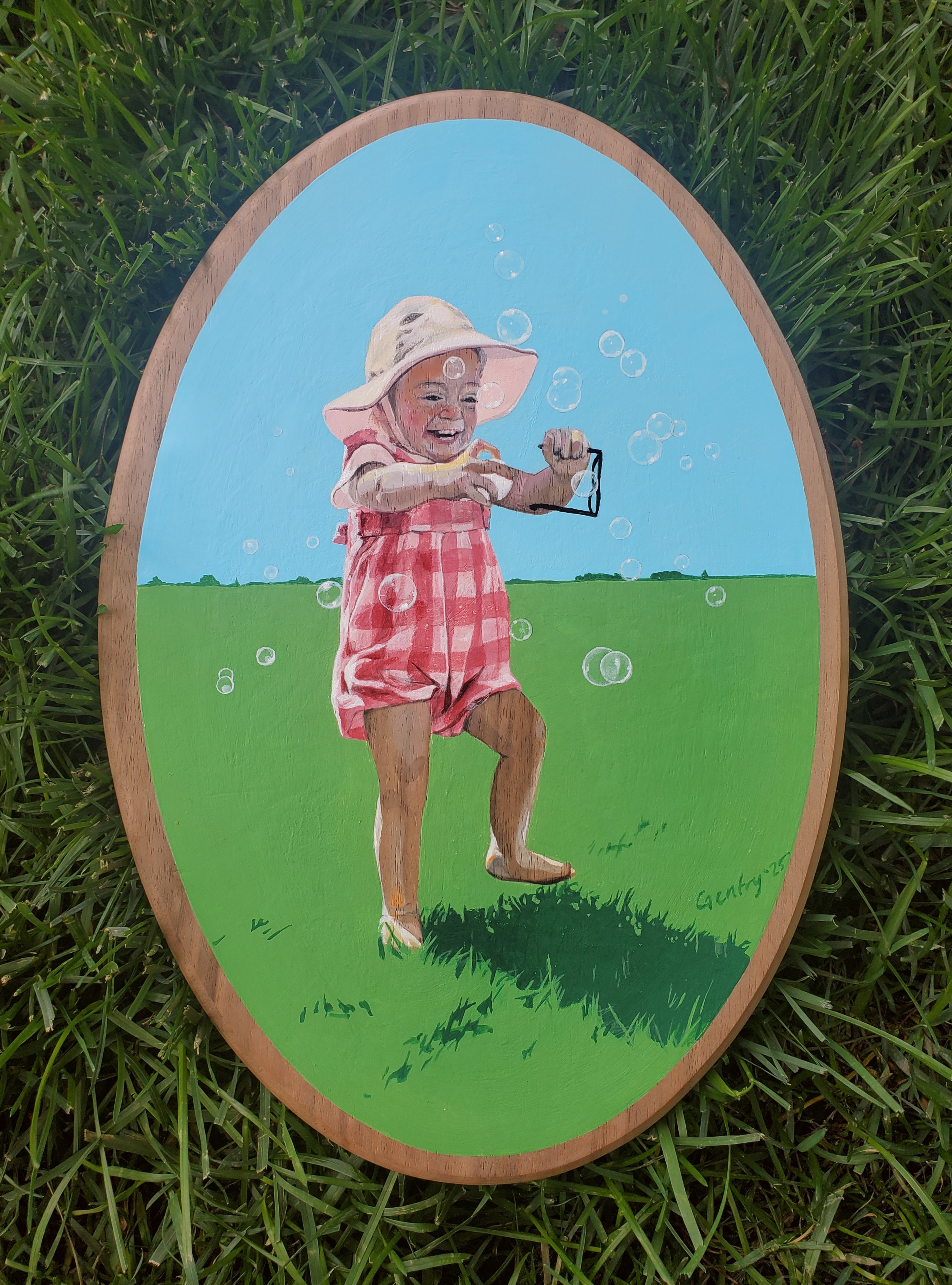 Summer bubbles, baby – Gentry Blackburn